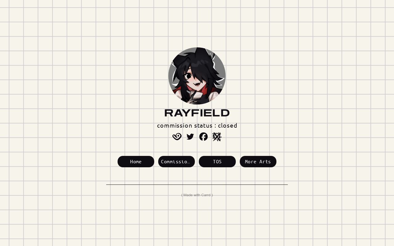 RAYFIELD's COMMISSION INFO